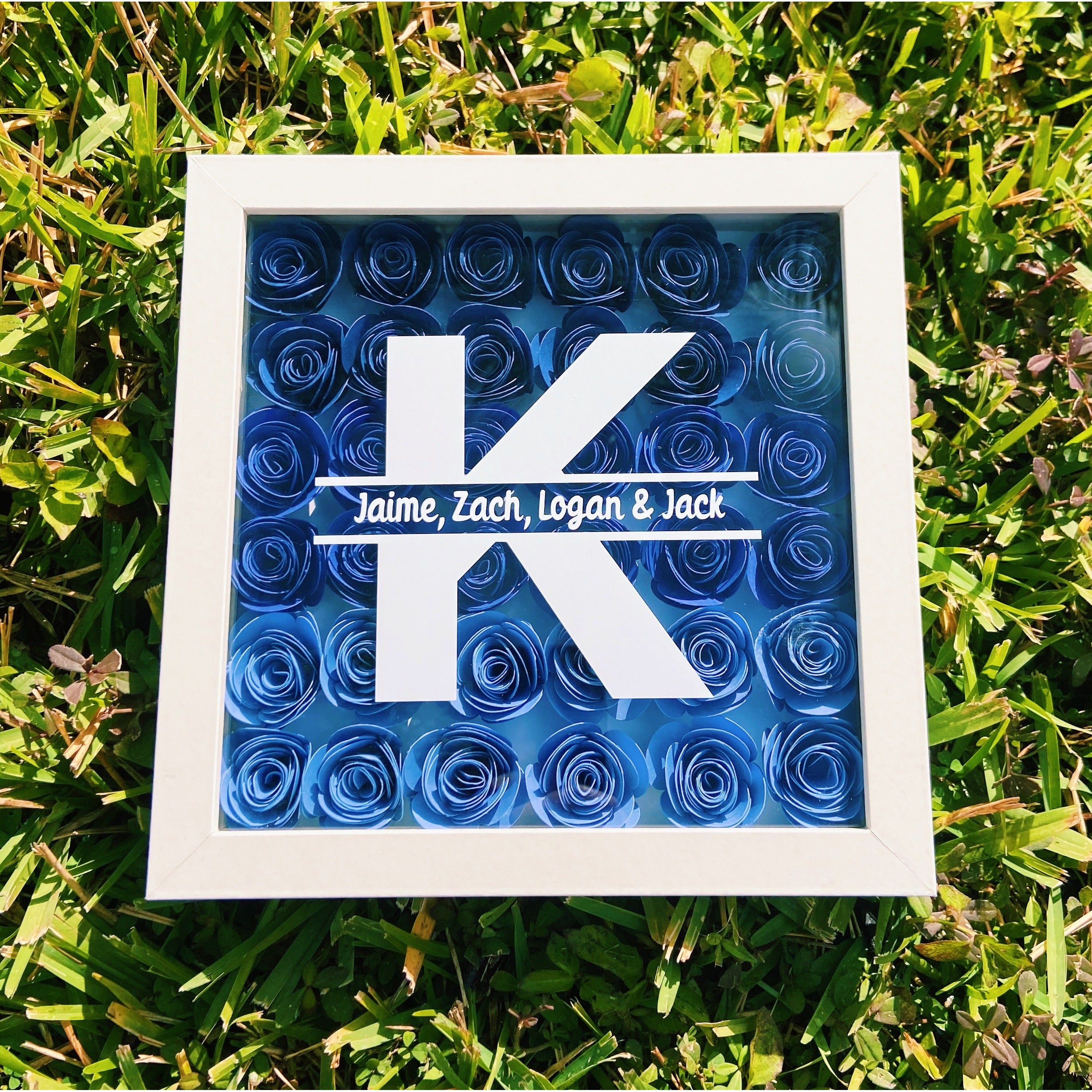 Split Monogram Shadow Box – From L&L With Love